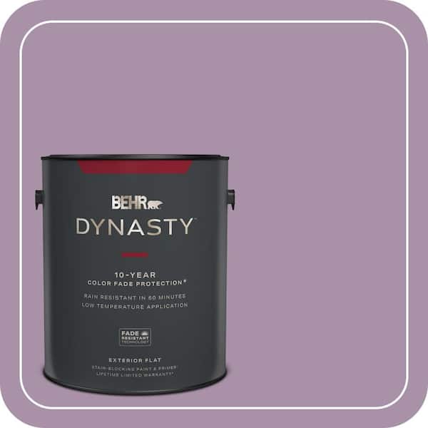BEHR DYNASTY 1 gal. #670D-5 Garden Flower Flat Exterior Stain-Blocking ...