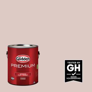 Glidden Premium 1 qt. PPG1060-3 Kangaroo Paw Flat Interior Latex Paint ...