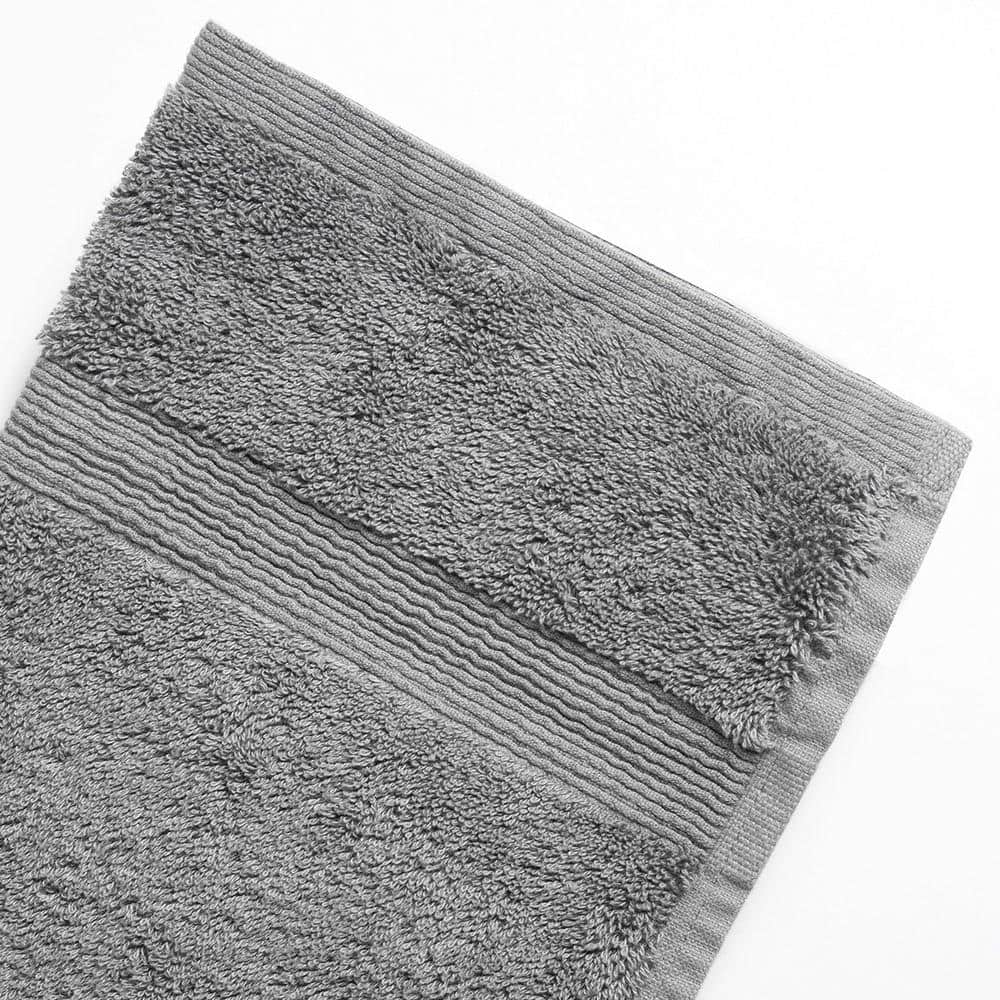 Brondell Nebia Gray Solid Cotton Single Hand Towel BR-HANDTWL-GRA - The ...
