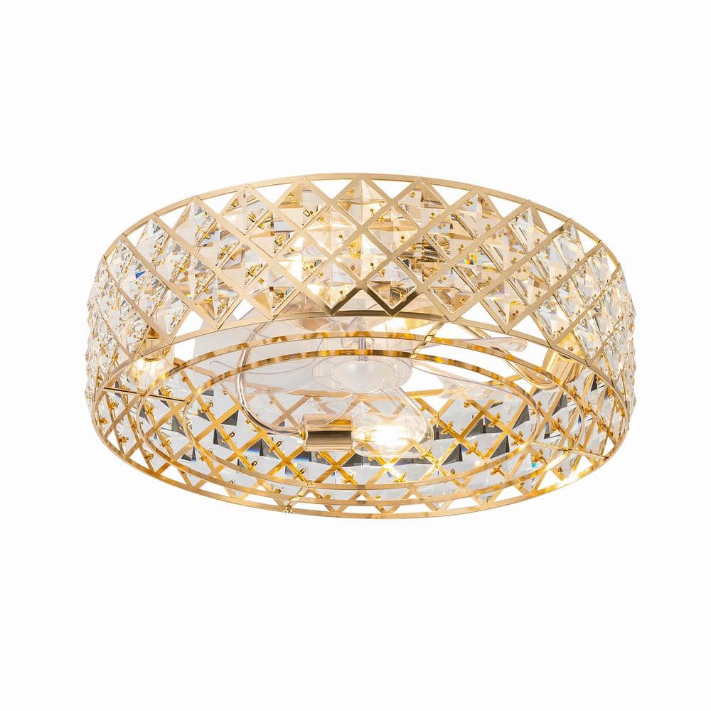 Gold Flush Mount Light