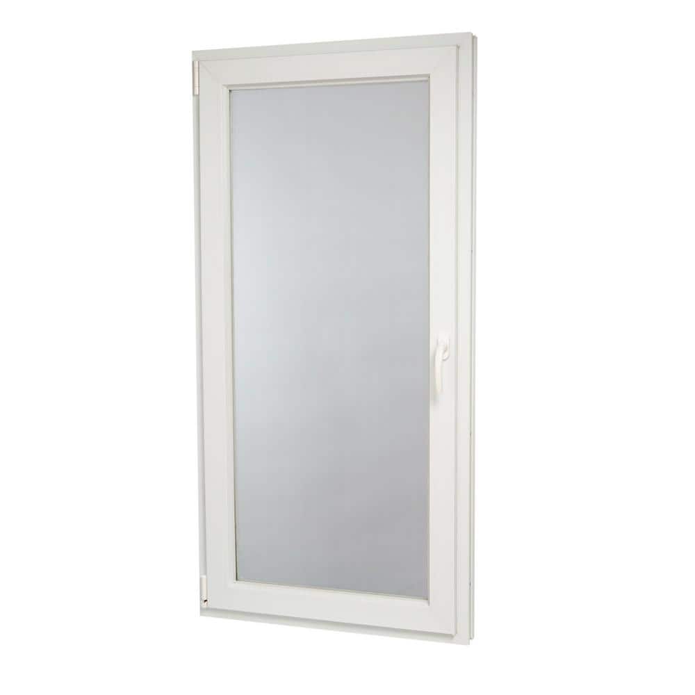 TAFCO WINDOWS 24 in. x 36 in. White Left-Hand Double-Pane Insulated ...