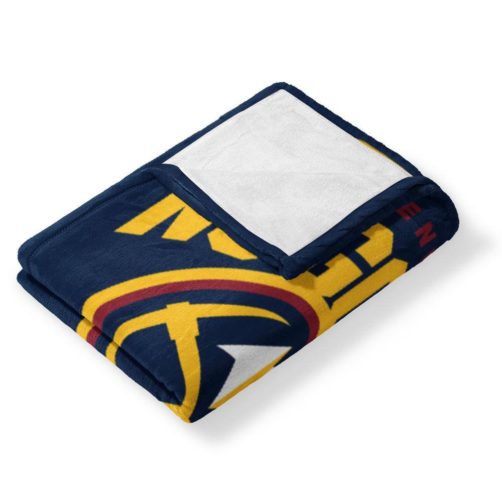 THE NORTHWEST GROUP NBA Nuggets High Block Multicolor Silk Touch Throw ...
