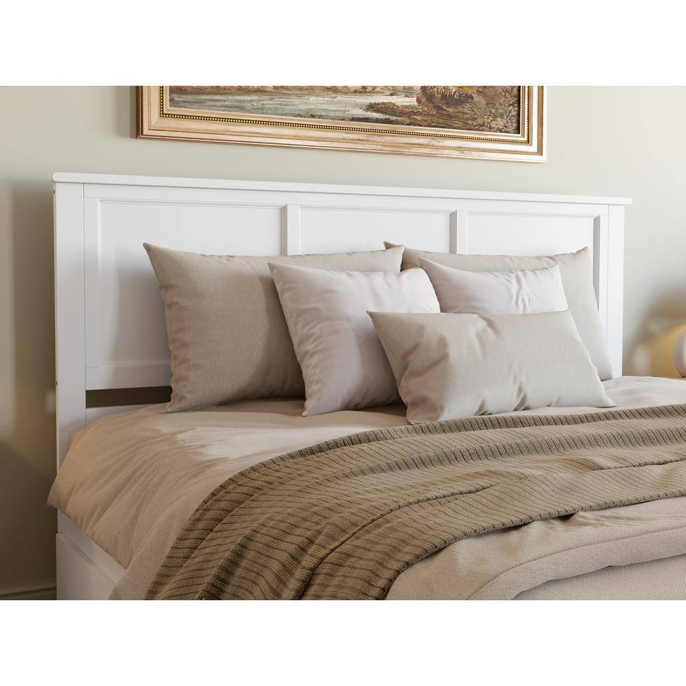 Reviews for AFI Madison White Solid Wood King Headboard with Attachable ...