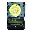Intermatic T100 Series 40 Amp 24-Hour Indoor Wall Mount Mechanical Time ...