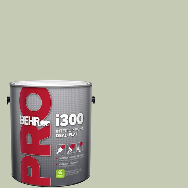 BEHR PRO 1 gal. #420E-3 Spring Hill Dead Flat Interior Paint PR31001 ...
