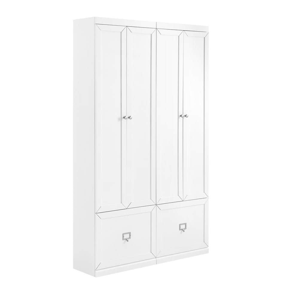 CROSLEY FURNITURE Harper 2-Piece White Entryway Set KF31009WH - The ...