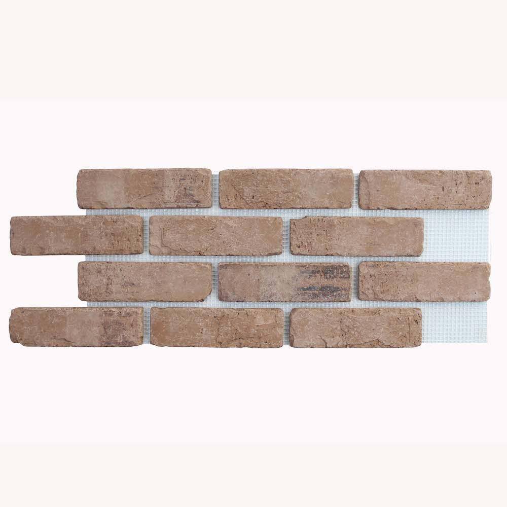 Old Mill Brick 28 in. x 10.5 in. x 0.5 in. Brickwebb Artisan Paintable ...