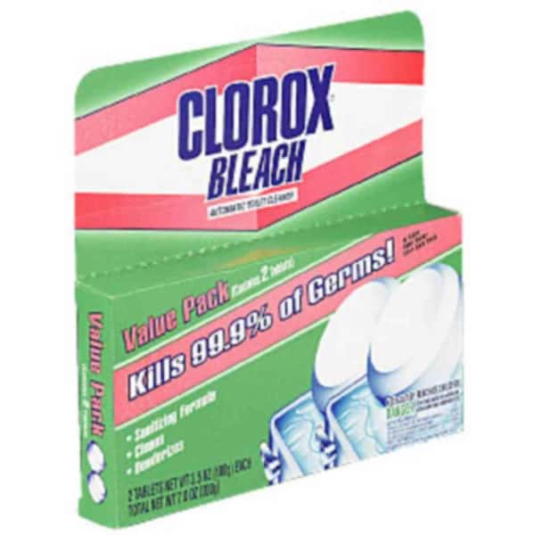 Clorox 3.5 oz. Toilet Bowl Tablet (2-Pack) 4460000946 - The Home Depot