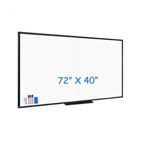 maxtek Bulletin Boards Dry Erase 72x40, Large Whiteboard Dry Erase ...