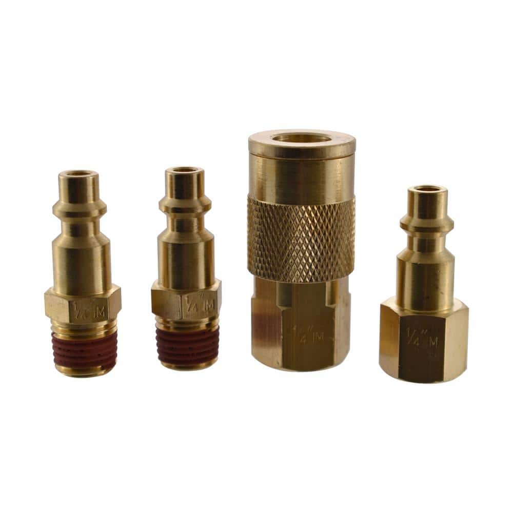 Reviews for Husky 1/4 NPT X 1/4 I/M COUPLER KIT 4PC | Pg 1 - The Home Depot