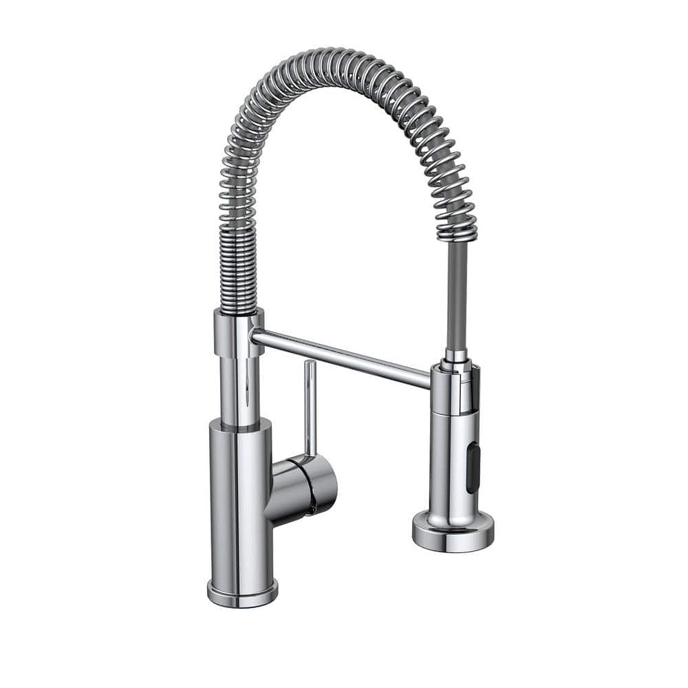 Glacier Bay Cartway Single-Handle Spring Non Pull-Down Sprayer Kitchen ...