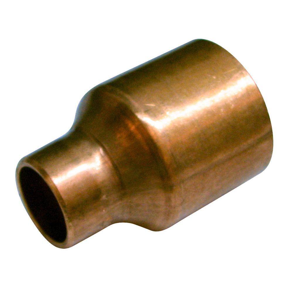 Streamline 2 in. x 1-1/2 in. Copper C x C Reducer Coupling W 61073 ...