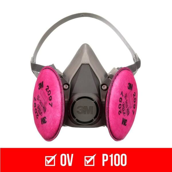 3m 7000 Series Respirator With P100 Filter