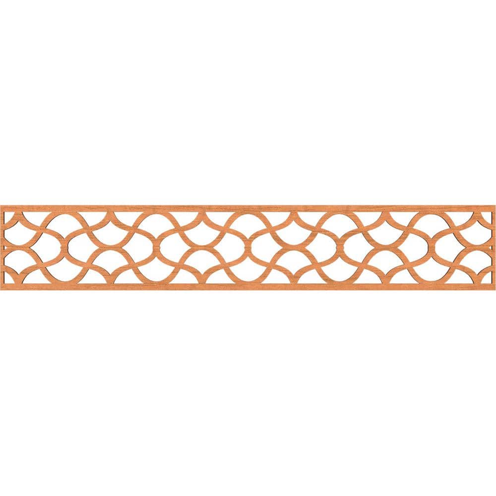 Ekena Millwork Resort Fretwork 0.375 in. D x 46.625 in. W x 8 in. L ...