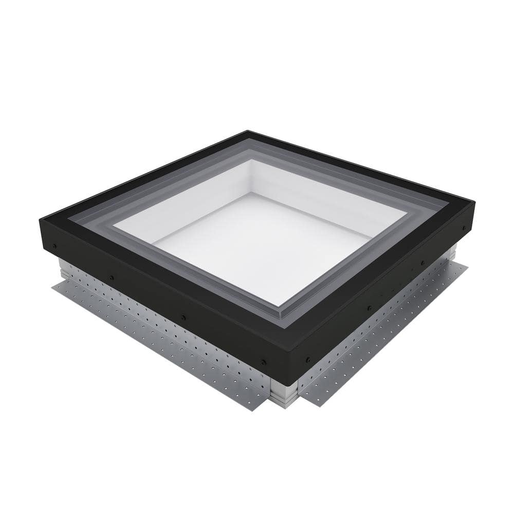 Fakro PDX 21 in. x 70-1/4 in. Fixed Deck Mounted Skylight with Premium ...