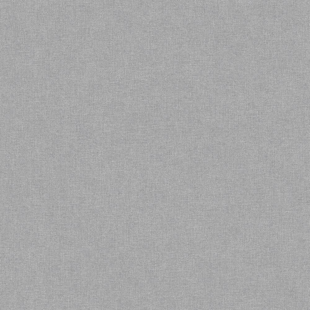 HOLDEN Panama Linen Plain Gray Textured Wallpaper (Covers 56 sq. ft ...