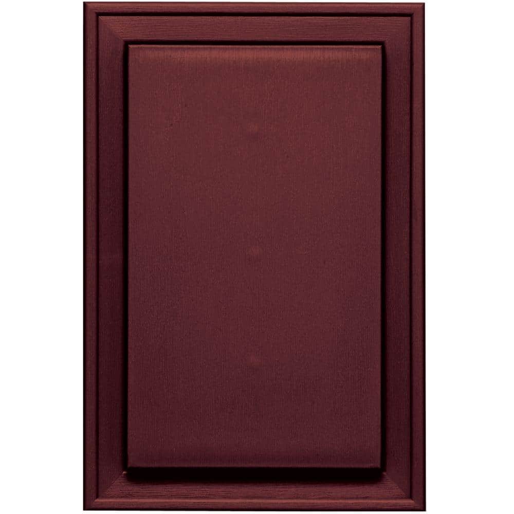Builders Edge 8.25 in. x 12.0625 in. #078 Wineberry Jumbo Universal ...