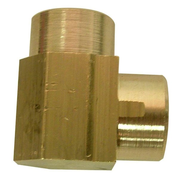 Watts 1/8 in. Brass 90-Degree FIP Elbow A-700 - The Home Depot