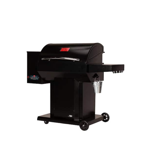 Traeger Woodridge Wi-Fi Pellet Grill and Smoker in Black TFB86MLH - The ...