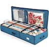 HEARTH & HARBOR Christmas Wrapping Paper Storage Organizer Box 40.5 in ...