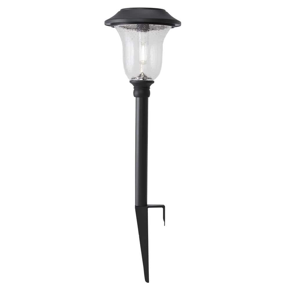 Home Decorators Collection Harper 20 Lumen Black LED Weather Resistant ...