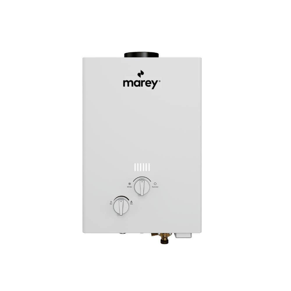 MAREY 2 64 GPM 68 240 BTU s NG Gas Flow Activated Gas Tankless Water