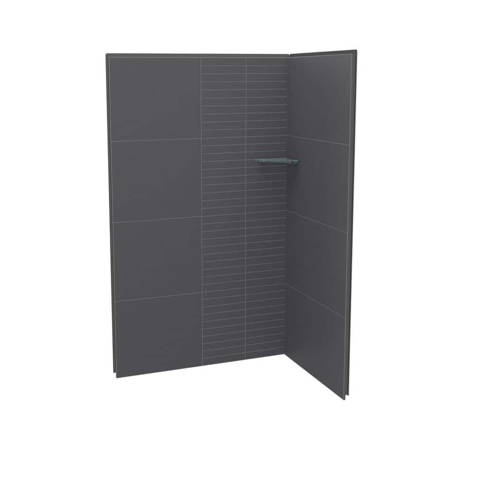 MAAX Utile 48 in. W x 36 in. D x 80 in. H Composite Direct-to-Stud Two ...