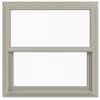 JELD-WEN 36 in. x 36 in. V-4500 Series Desert Sand Single-Hung Vinyl ...