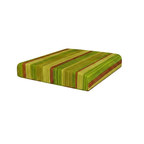 COVERS&ALL 22 x 20 Sunbrella Outdoor Ottoman Replacement Cushion-Minzer ...