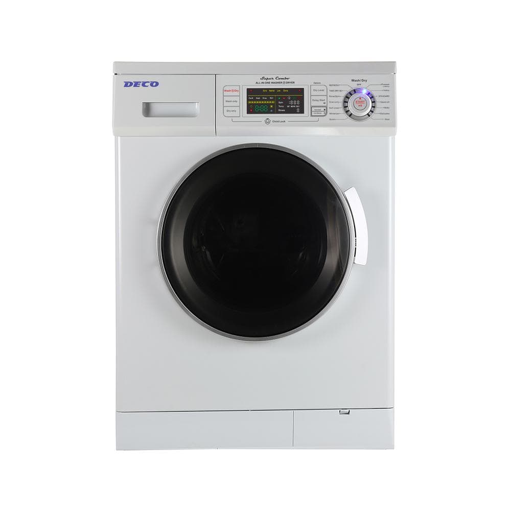 Deco 1.57 cu. ft. 110-Volt White High-Efficiency Compact Vented ...