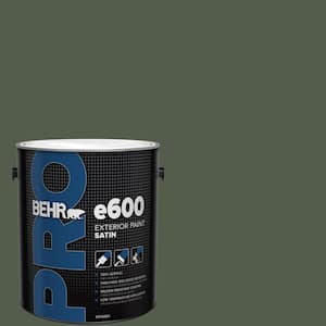 BEHR PRO 1 gal. #430F-7 Windsor Moss Low Luster Exterior Paint PR62301 ...