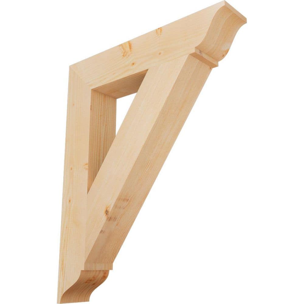 Ekena Millwork 5-1/2 in. x 40 in. x 32 in. Douglas Fir Traditional ...