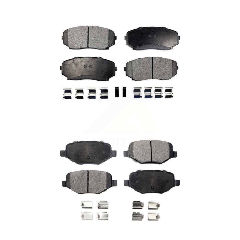 TEC Front Rear Ceramic Brake Pads Kit For Ford Edge Lincoln MKX KTC ...