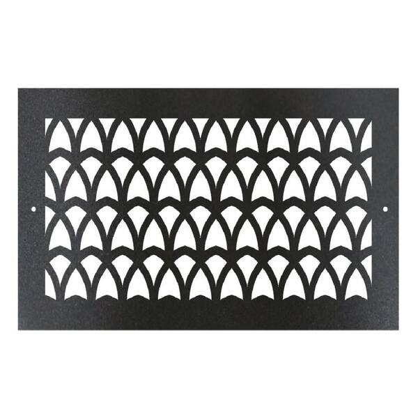STELLAR Metal Screw-In Floor Register. Duct Opening 6x10 (Overall 8x12 ...