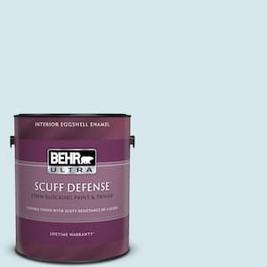 BEHR MARQUEE 1 gal. #S490-1 Permafrost Matte Interior Paint & Primer ...