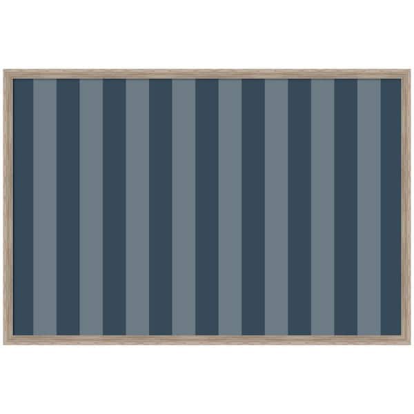 Kate and Laurel Hardwood 25 in. x 37 in. White Wood Framed Memo Board ...