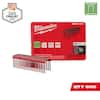 Milwaukee 1 in. Insulated Cable Staples for M12 Cable Stapler (600 Per ...