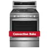 KitchenAid 5.8 cu. ft. Gas Range with Self-Cleaning Oven in Stainless ...