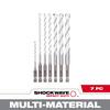 Milwaukee SHOCKWAVE Carbide Multi-Material Drill Percussion Bit Set (7 ...
