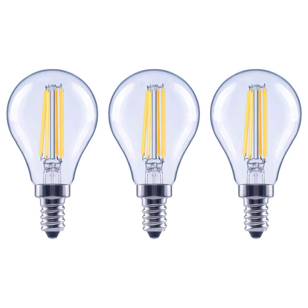 EcoSmart 60-Watt Equivalent A15 Dimmable Appliance Fan Clear Glass ...