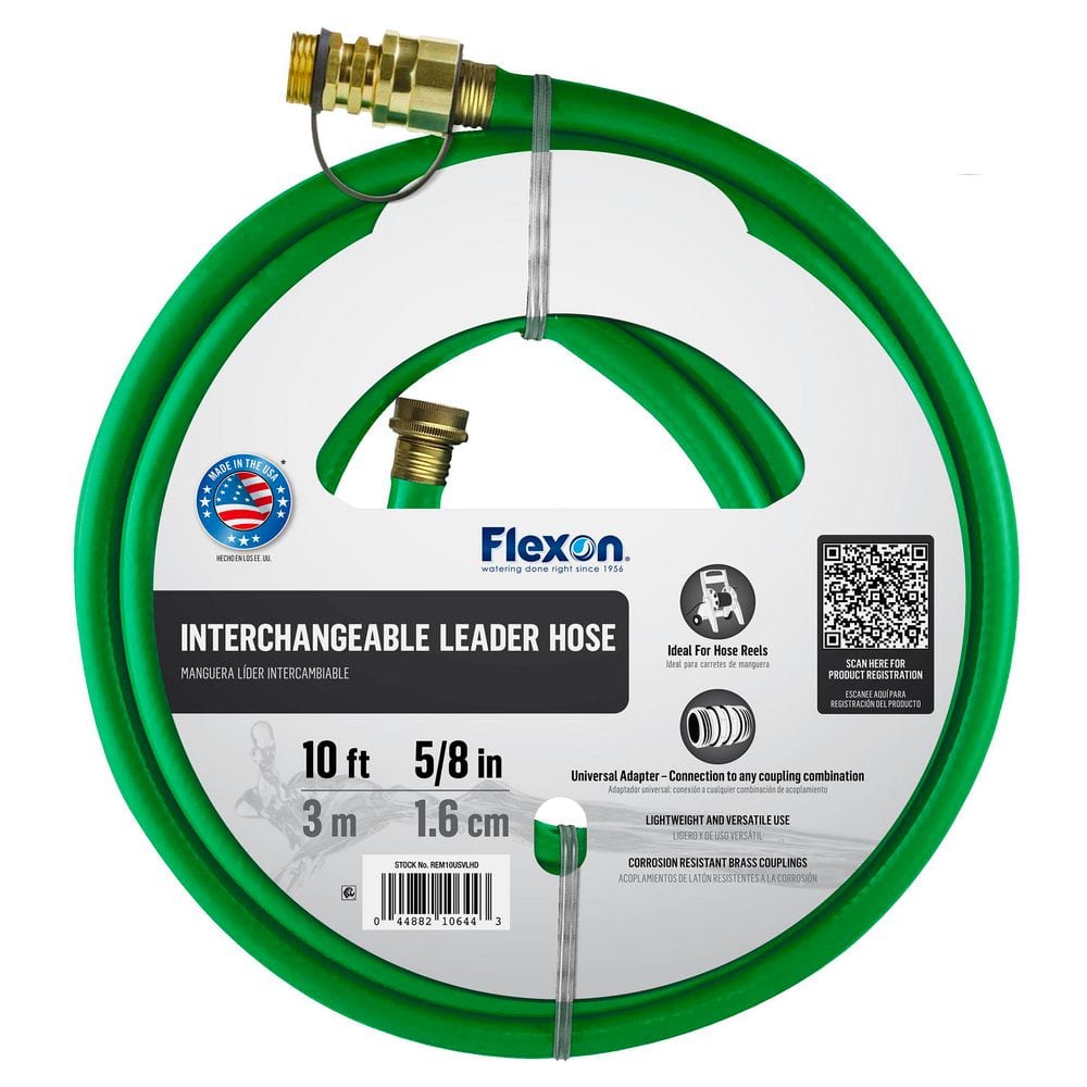 Flexon 5/8" x 10 ft. Universal Leader Hose REM10USVLHD - The Home Depot