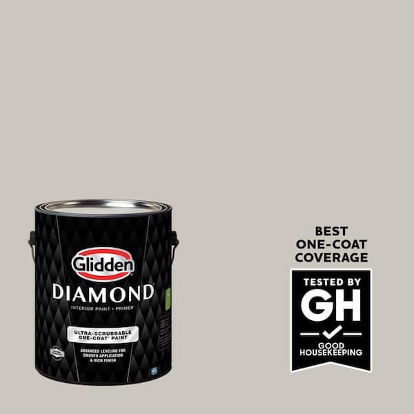 Glidden Diamond 1 gal. PPG1006-3 Early Evening Semi-Gloss Interior ...