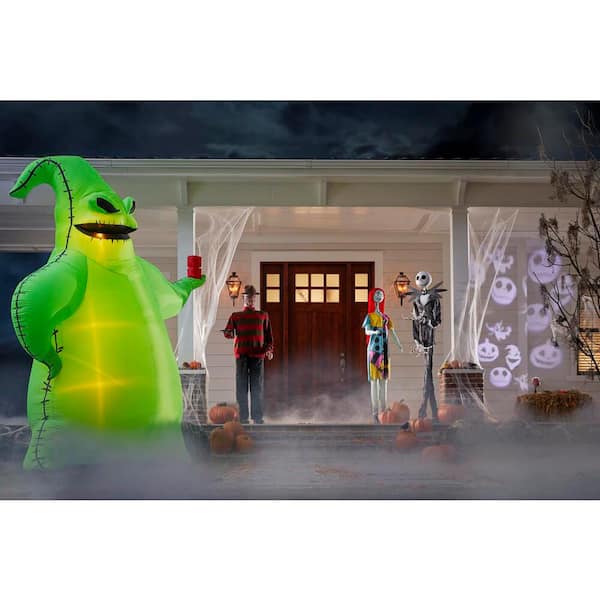 Disney 10.5 ft. Oogie Boogie Halloween Inflatable G-225894 - The Home Depot