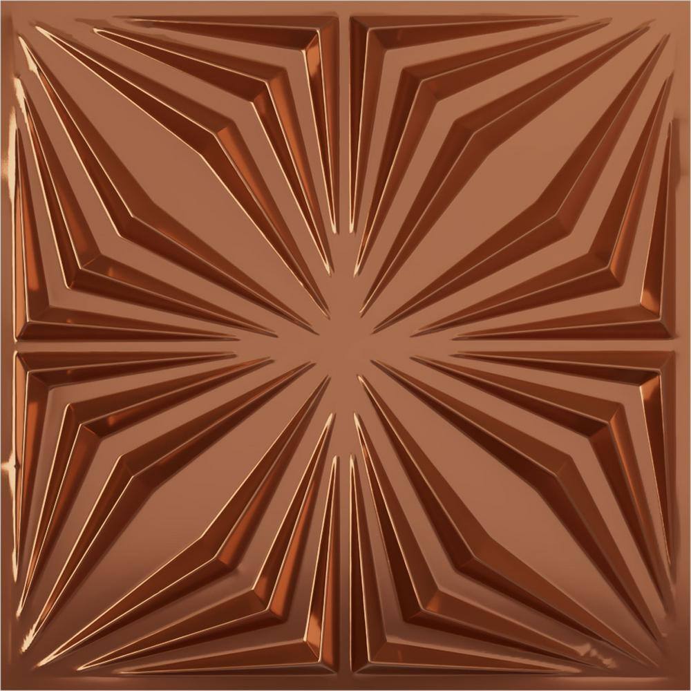 Ekena Millwork 19 5/8 in. x 19 5/8 in. Asher EnduraWall Decorative 3D ...