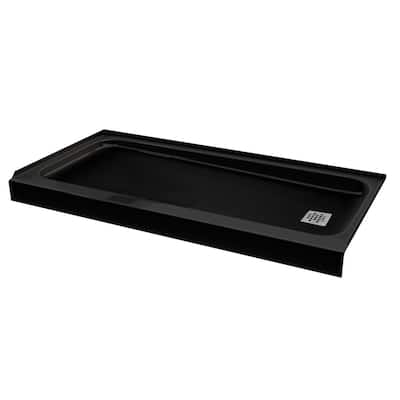 Porcelain-Coated Steel - Shower Pans - Showers - The Home Depot