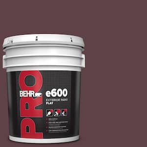 BEHR PRO 1 gal. #110F-7 Deep Garnet Low Luster Exterior Paint PR62301 ...