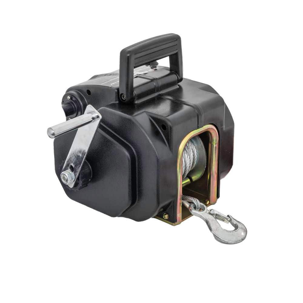Extreme Max Reversible Electric Boat Winch-12V DC, Steel Cable, 11000 ...