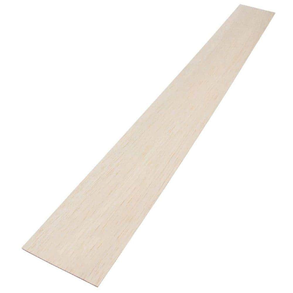 3/32 in. x 3 in. x 3 ft. Balsam Fir Project Board HDB6303 - The Home Depot