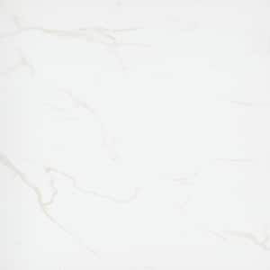 EMSER TILE Contessa Oro 23.43 in. x 23.43 in. Polished Marble Look ...