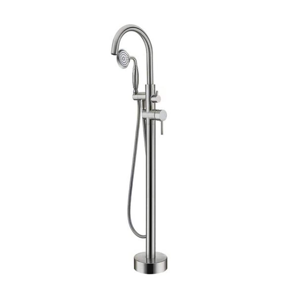 Magic Home Single-Handle Floor Mounted Tub Filler Trim Claw Foot ...